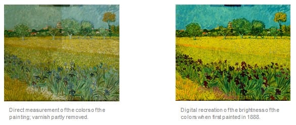 Van Gogh Digital Reconstruction — American Coatings Association